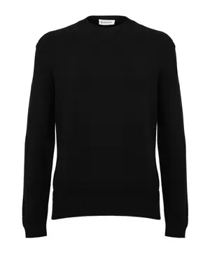 Moncler Crew Neck Jumper - Black