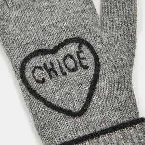 Chloé Warm And Comfortable Gloves