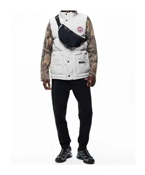 Canada Goose Puffer Vest With Logo Patch