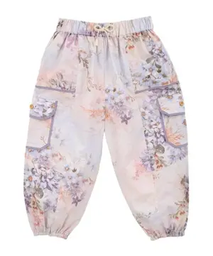 Zimmermann Cascadian Poplin Pants - Pink