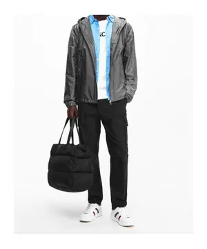 Moncler Logo Waterproof Bomber Jacket