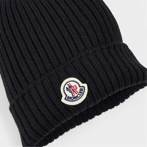 Moncler Logo Patch Beanie