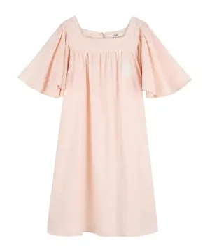 Chloé Embroidered Cotton Dress