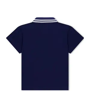 Fendi Logo Short Sleeve Polo Shirt
