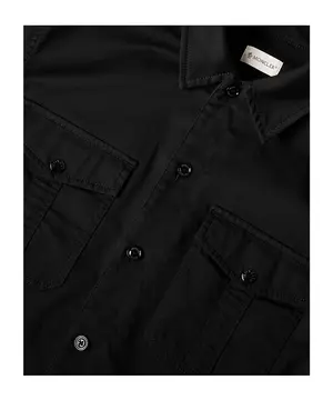Moncler Denim Button-down Overshirt