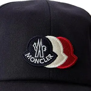 Moncler Tricolor Logo Baseball Cap