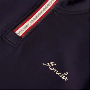 Moncler Logo Zip-up Sweatshirt