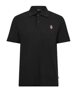 Moncler Gren Ss Polo Sn62 - Black