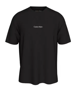 Calvin Klein Crew-neck Short-sleeve T-shirt - Black