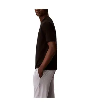 Calvin Klein Crew-neck Short-sleeve T-shirt - Black
