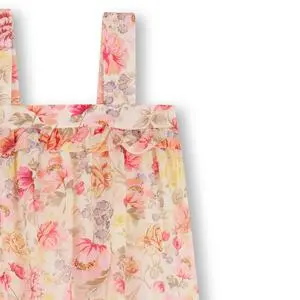 Chloé Floral Print Tiered Maxi Dress With Halterneck