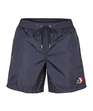 Moncler Simple Swimming Trunks - Black