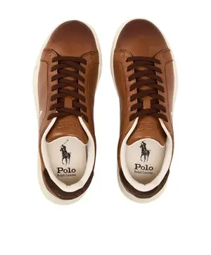 Polo Ralph Lauren Heritage Court Low-top Trainers - Brown