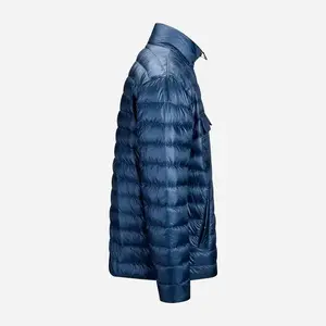 Herno Long-sleeved Down Jacket With Stand-up Collar