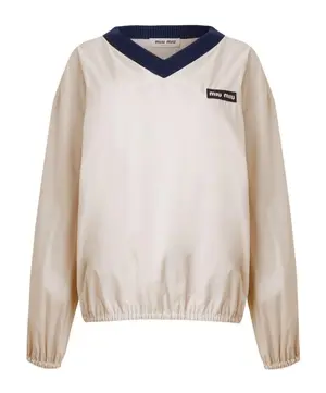Miu Miu Ponge Long Sleeve T-shirt