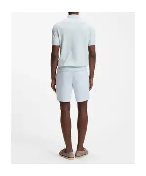Hugo Boss Regular-fit Knit Polo In Structured Fabric