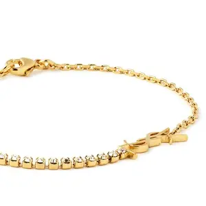 Saint Laurent Logo Detail Bracelet