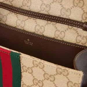Gucci Monogram Printed Shoulder Bag