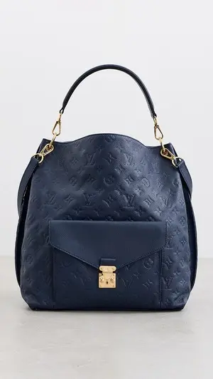 Shopbop Louis Vuitton Empreinte Shoulder Bag - Blue
