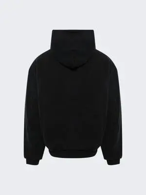 Vetements Puffed Zip-up Hoodie Washed