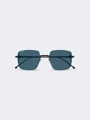 Cartier Rimless Square Sunglasses - Black