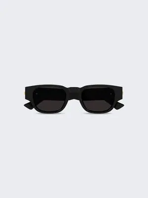 Bottega Veneta Classic Panthos Sunglasses - Black