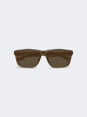Balenciaga Square Sunglasses - Brown