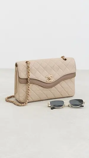Shopbop Chanel Double Flap Chain Shoulder Bag