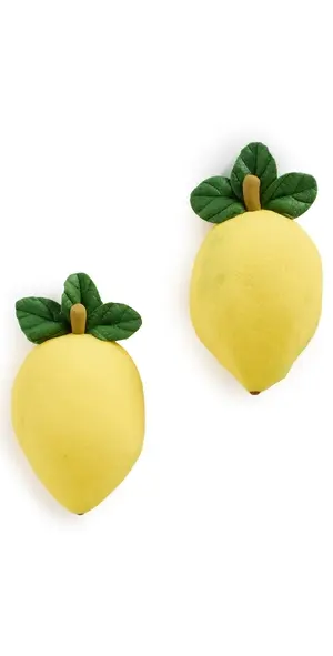 JENNIFER BEHR Citron Earrings - Lemon