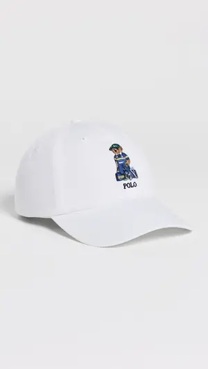 Polo Ralph Lauren Embroidered Bear Twill Cap