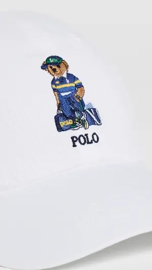 Polo Ralph Lauren Embroidered Bear Twill Cap