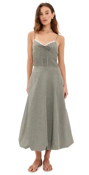 HOUSE OF SUNNY Gingham Balloon Cami Dress