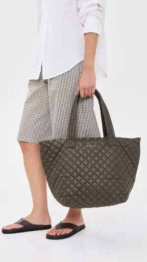 Mz Wallace Medium Metro Deluxe Tote - Magnet