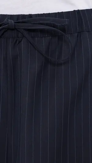 ROWING BLAZERS Pinstriped Wide-leg Trousers