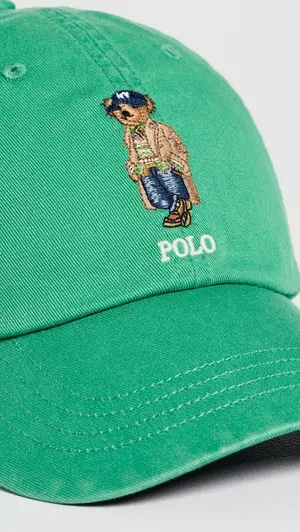 Polo Ralph Lauren Litchfield Bear Cap - Raft Green