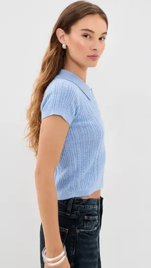 Good American The Micro Cable Polo