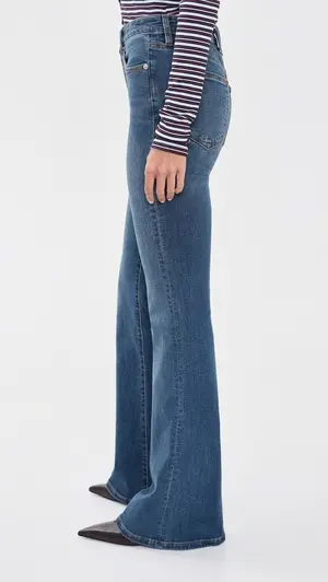 Good American Good Legs Flare Jeans