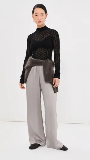Sablyn Rhea Mock Neck Tee