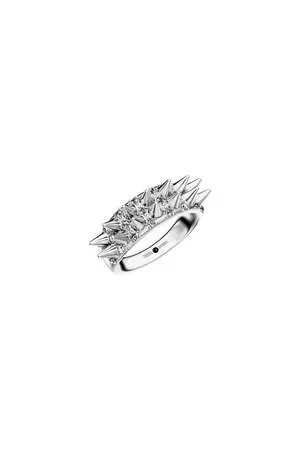 DIESEL® Stainless Steel Band Ring - Silver