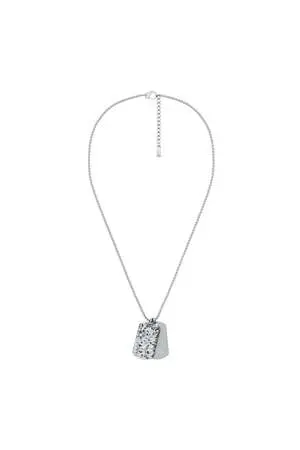 DIESEL® Stainless Steel Dog Tag Necklace