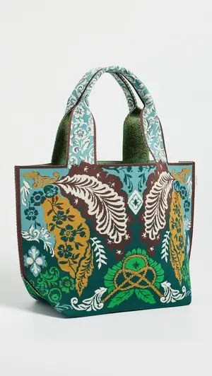 ALEMAIS Florence Jacquard Maxi Tote