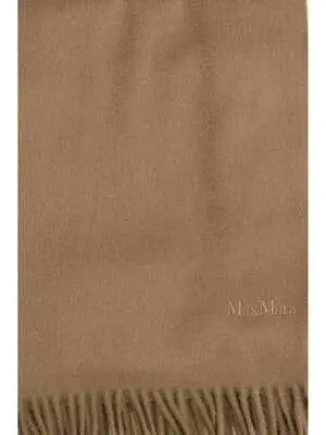 Max Mara Baci Cashmere Scarf - Cream