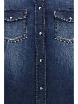 Jacob Cohen Lightweight Denim Western Shirt