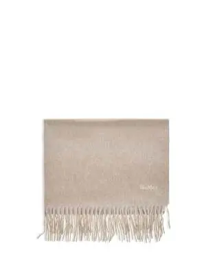 Max Mara Max Mara Women Baci Cashmere Scarf Cream