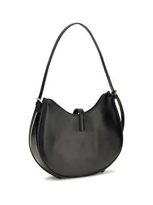 Versace Small Emblème Hobo Lambskin Shoulder Bag