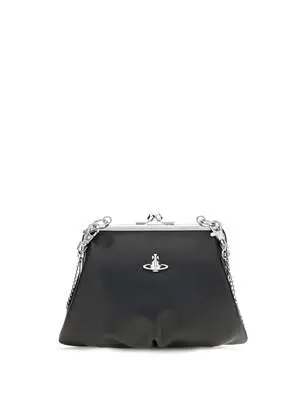 VIVIENNE WESTWOOD Granny Frame Handbag - Black