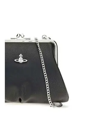 VIVIENNE WESTWOOD Granny Frame Handbag With Orb Plaque