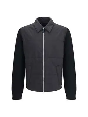 Prada Knit Jacket With Padded Front