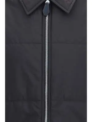 Prada Knit Jacket With Padded Front