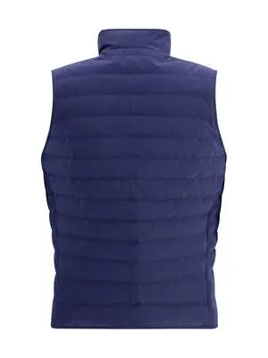 Brunello Cucinelli Quilted Vest Jacket - Blue